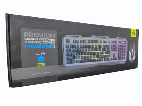 Zebronics Gaming USB Keyboard Mouse Combo At Rs 1150 Piece