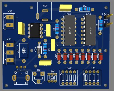 Generator Of Bursts Of Short Pulses With Digital Control