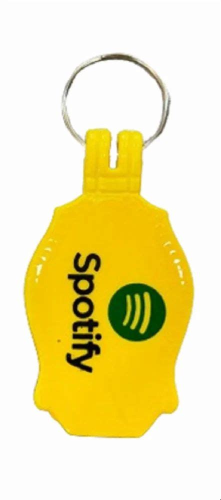 Pvc Pattern Plain Spotify Key Ring At Rs 7 In New Delhi Id