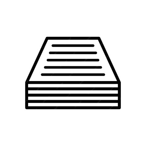 Premium Vector Stack Of Paper Icon Vector Design Template In White Background