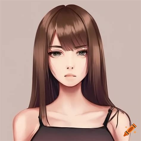 Anime Straight Bangs