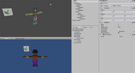 Jointed Limbs Dragging Behind Unity Engine Unity Discussions