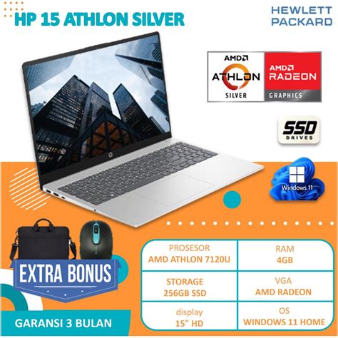 Jual Laptop Gaming Murah Hp Amd Athlon Silver U Gb Gb Ssd Shopee Indonesia