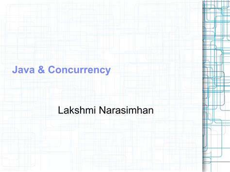 Concurrent Programming In Java Ppt