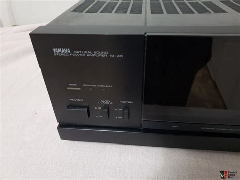 Yamaha M 45 Power Amp 125 Watts Recapped Nice Photo 4258075 Us