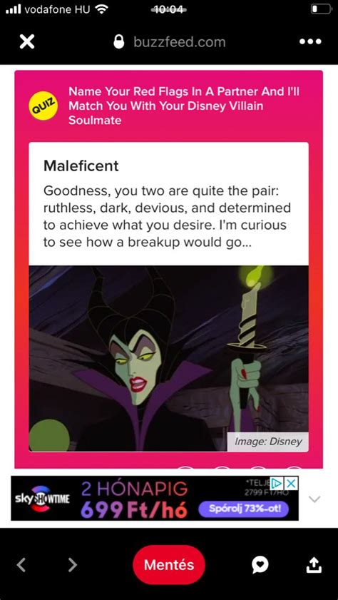 Name Your Red Flags In A Partner And Ill Reveal Your Disney Villain
