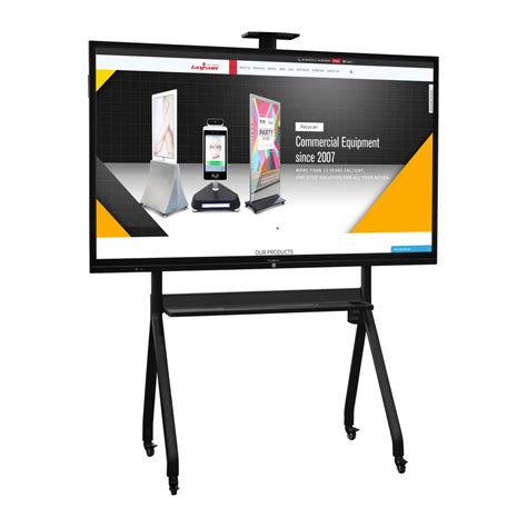 China 65758598 Inch 4k Android Windows Interactive Flat Panel