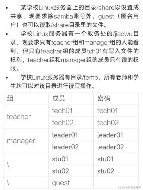 Linux服务器之samba匿名访问配置samba 匿名访问 Csdn博客