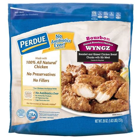 Perdue Bourbon Style Boneless Chicken Wyngz 1 63 Lb Instacart
