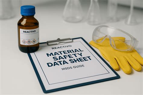 How To Read And Understand A Material Safety Data Sheet Msds Reactivo