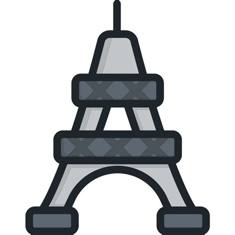 Eiffel Tower Vector SVG Icon SVG Repo