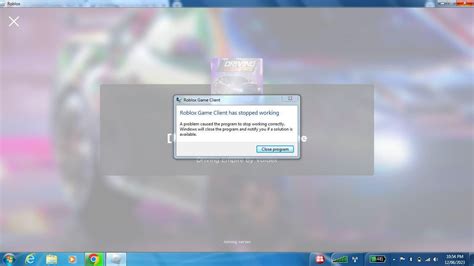 Latest Roblox Crashes On Every Game I Try To Play Rwindows7