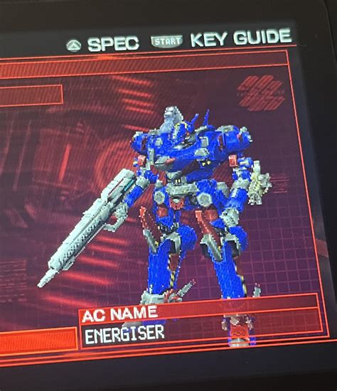 Rate My Ac From Ac3 Portable R Armoredcore