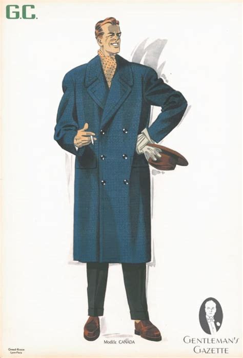 50s Clothing Mens Overcoats And Suits