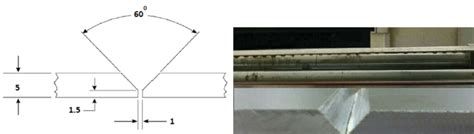 Single V Groove Joint Figure 2 Grooving Done For Welding Download