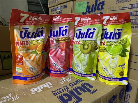 น้ำยาล้างจาน ล้างจาน ปินโต้ Pinto ถุง 400 มล กลิ่น กีวี่ Aandf Shop Thaipick