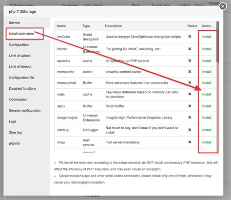 Hướng dẫn cài đặt phiên bản PHP Extension và tùy chỉnh các thông số PHP trong aaPanel Đỗ Trung