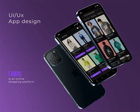 Finds A Shopping App Ui Ux Design On Behance