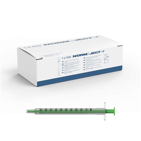 Hsw 2 Part Norm Ject Luer Slip Syringe 1ml Tsk Shop Canada