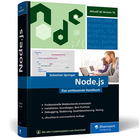 Nodejs The Comprehensive Handbook By Sebastian Springer Bastelgarage Electronics Online Store
