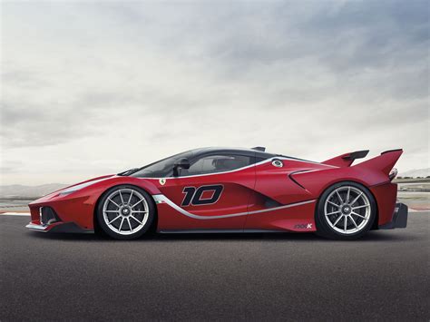페라리 Fxx K 빨간색 초차 측면보기 배경 화면 2560x1920 배경 화면 다운로드