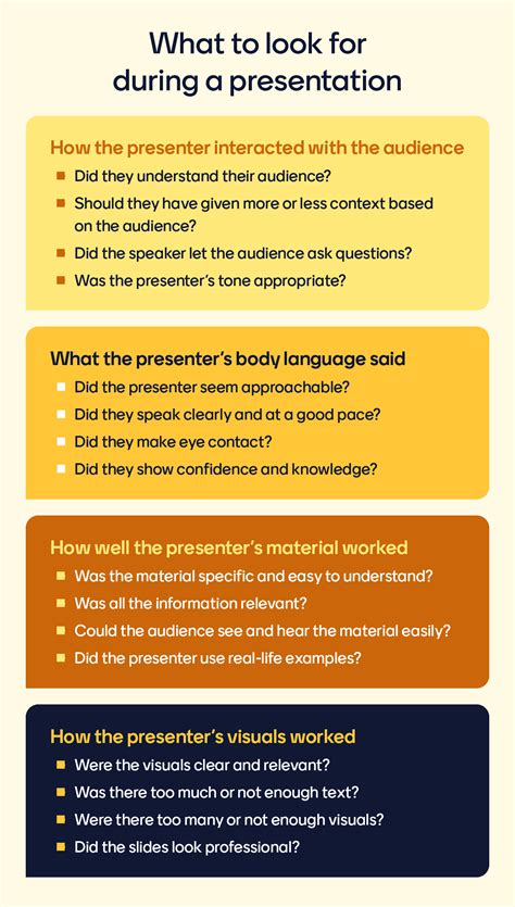 27 Presentation Feedback Examples For More Engaging Speakers Mentimeter