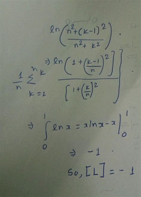 Cdots 20 If Lim N Rightarrow Infty Frac 1 N Sum K 1 N K Ell N