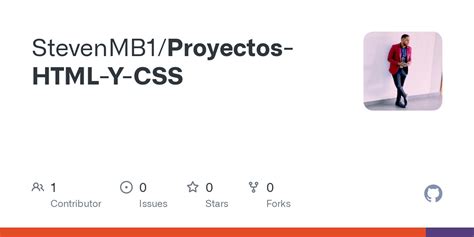 Github Stevenmb1proyectos Html Y Css