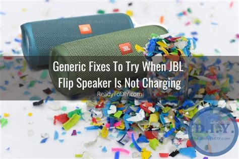 Jbl Flip Not Charging How To Fix Ready To Diy