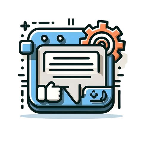 3d Flat Icon Modern Trade Symbol With Personalized Message Area Doodle