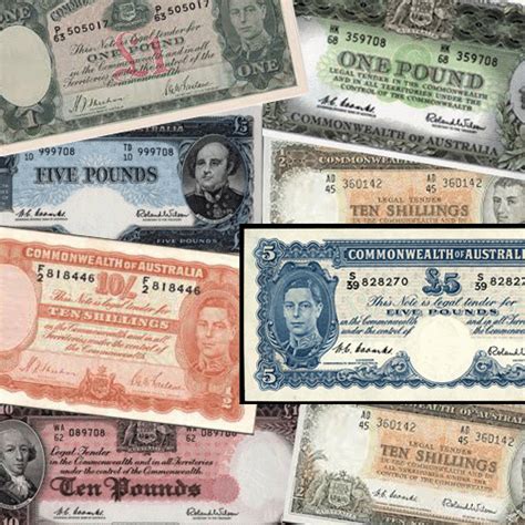 Australian Pre Decimal Banknotes Tagged Pre Decimal Banknotes Coin City