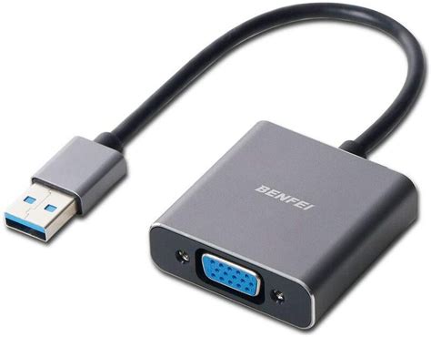 Benfei Usb 3 0 To Vga Adapter Usb 3 0 To Vga Male To Female Adapter Smart Guys Computer Est 1995