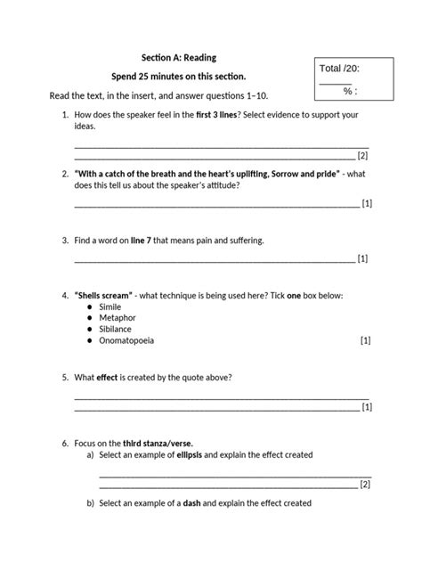 Exam Style Questions Pdf