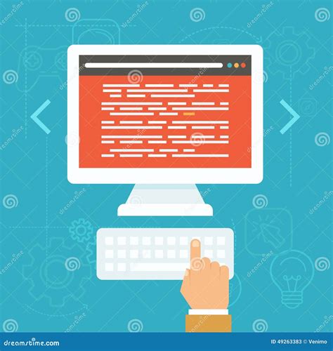 Vector Software Testing Concept In Flat Style Stock Vector