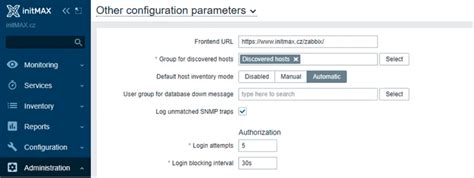 Zabbix Instructions For Installation In Minutes InitMAX S R O