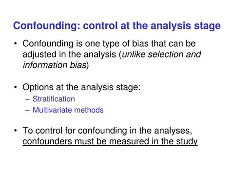 Ppt Confounding In Epidemiology Powerpoint Presentation Free Download Id 5566529