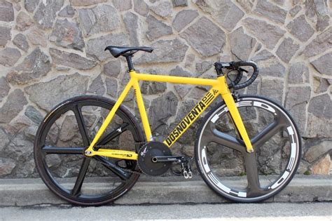 도스노벤타 디트로이트 콜럼버스 에어플레인 튜빙 프레임셋 라이디아 스기노젠 크랭크셋 헤드 H3 에어로스포크 3t 컴포넌트 커스텀 픽시 바이크 리뷰 Dosnoventa