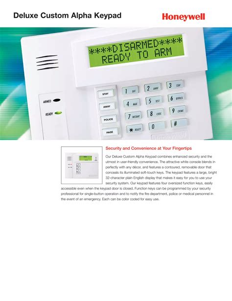 Honeywell 6160 Brochure Pdf