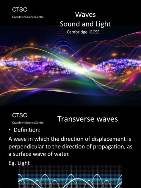 Ctsc Waves Lightandsound 160521134455 Pdf Waves Light