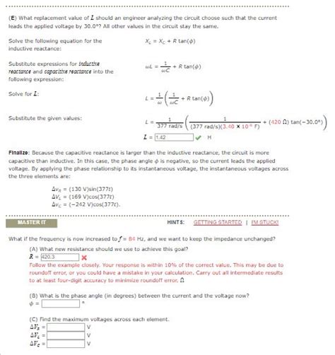 Solved A series RLC circuit has R Ω L H C Chegg com