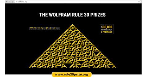 Announcing The Rule 30 Prizes—stephen Wolfram Writings