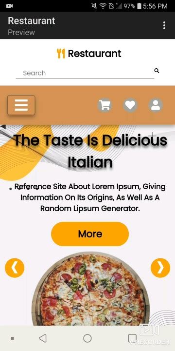 Mahmoud Elshourbagy On Linkedin Restaurant Part 1 Used Html Css Javascript Jquery Lnkd