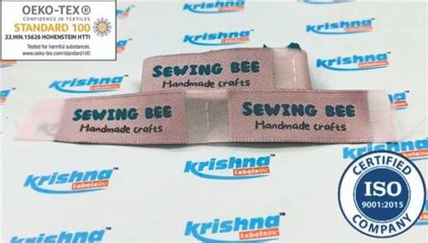 Apparel Label Maker At ₹ 1 50 Piece Woven Label In New Delhi Id 23447236288