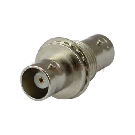 10pcs BNC Female To Female Coupler Socket Adapter Connector Panel Mount Gender Changer In