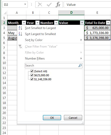 Vba How To Use Subtotal Function In Excel Table With Filters Stack