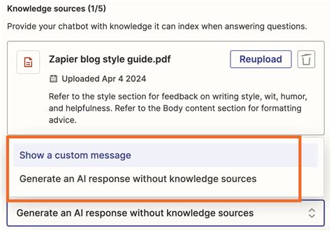 How To Create A Custom Ai Chatbot With Zapier Chatbots