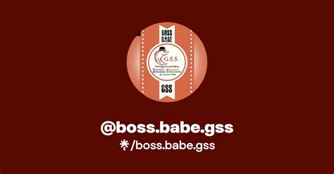 Boss Babe Gss Facebook TikTok Linktree