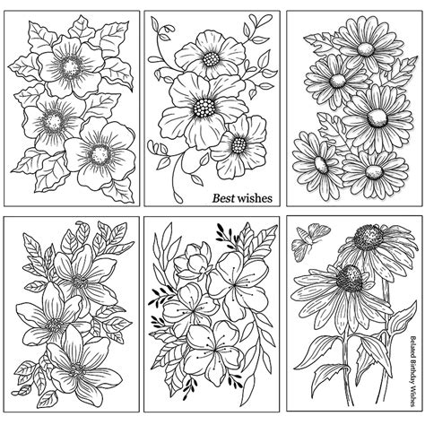 스크랩북 카드 제작용 플라워 클리어 스탬프 실리콘 스탬프 Diy 공예 앨범 일기 장식 2022 신상 고무 스탬프 11x16cm Aliexpress