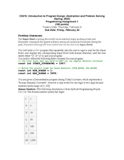 Cs215 Pa1 You Will Write A C Program That Repeatedly Asks The User