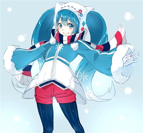 Snow Miku By Moochirin On Deviantart